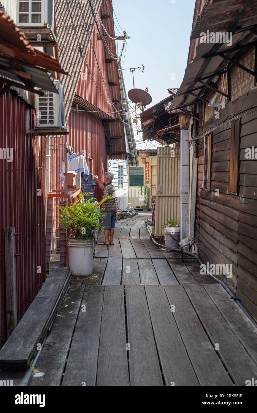Georgetown malaysia colonial houses hi-res stock photography and images ...