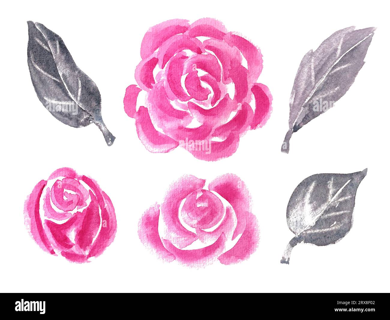 Pink Roses Clipart