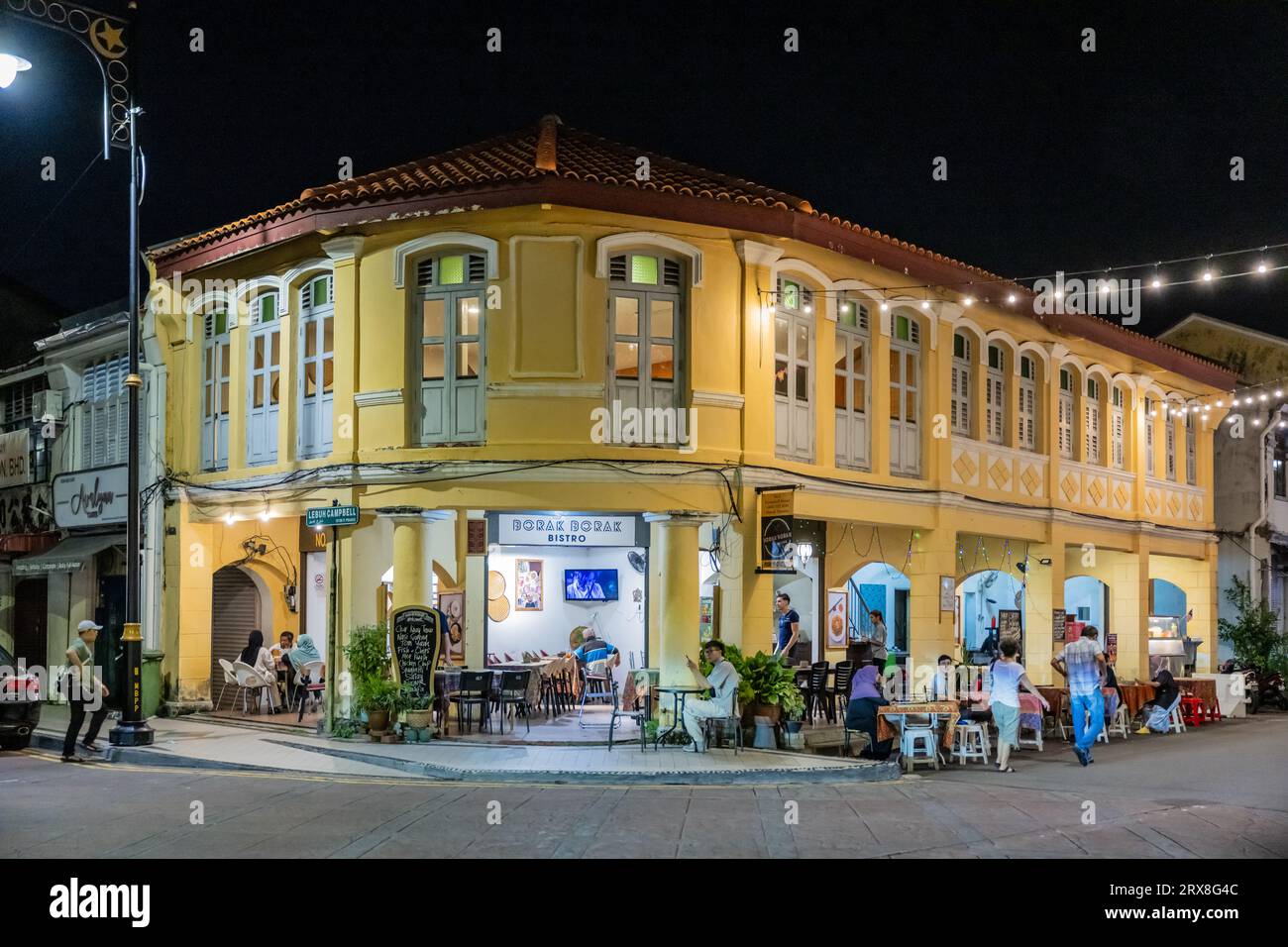 Borak Borak Bistro, Lebuh Carnarvon (Food Street), Georgetown, Penang ...
