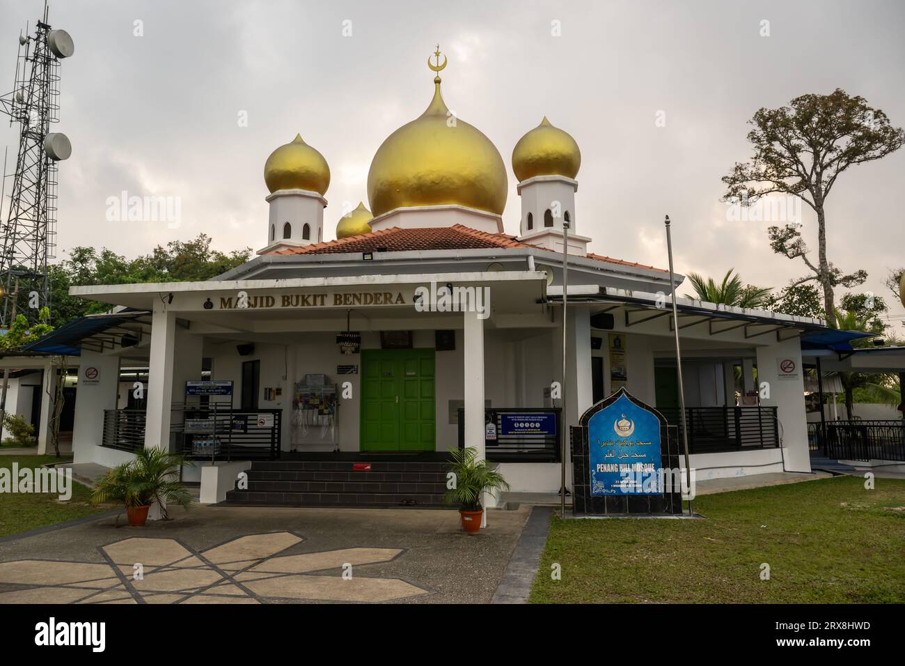 Masjid Bukit Bendera (Penang Hill Mosque) Penang Hill, Malaysia Stock ...