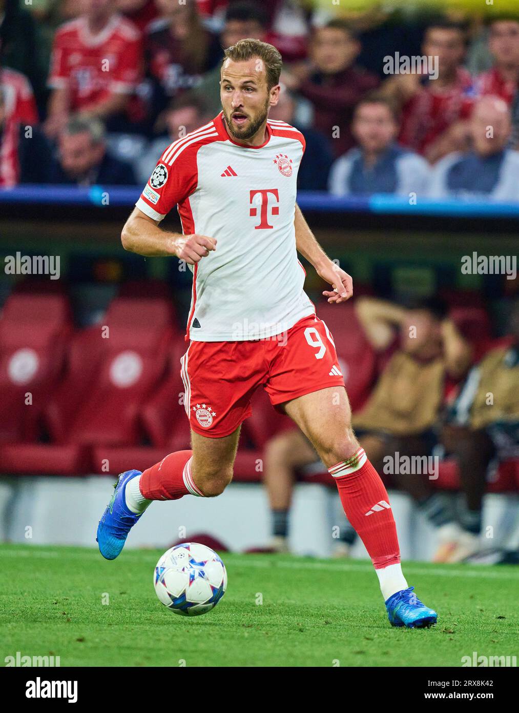 Harry Kane, FCB 9 in the group stage match FC BAYERN MUENCHEN ...