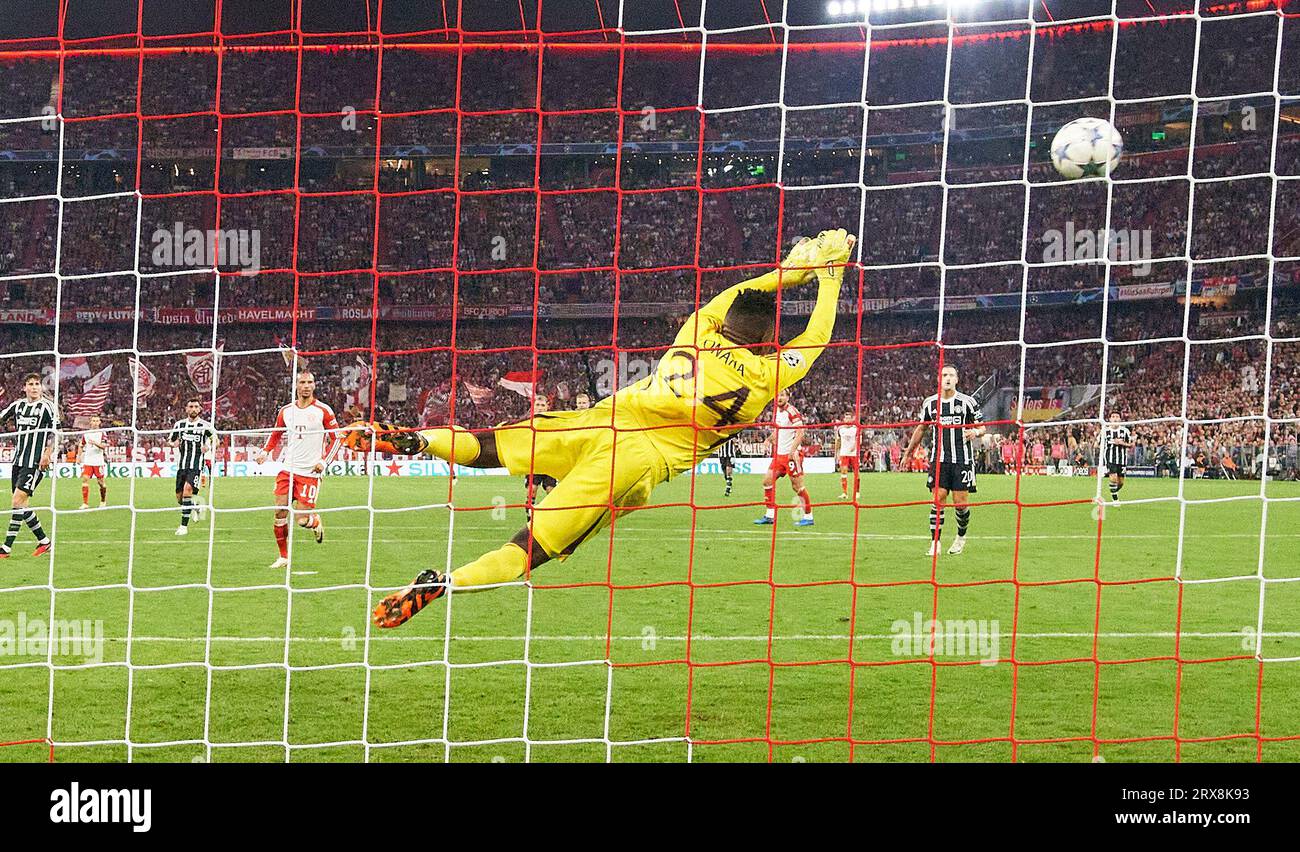 Season 2024 manchester united goalkeeper andre onana 24 hi-res stock ...