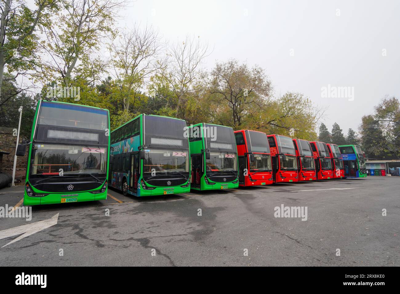 Beijing China, November 11, 2022: Beijing Bus Beigongmen Station Stock ...