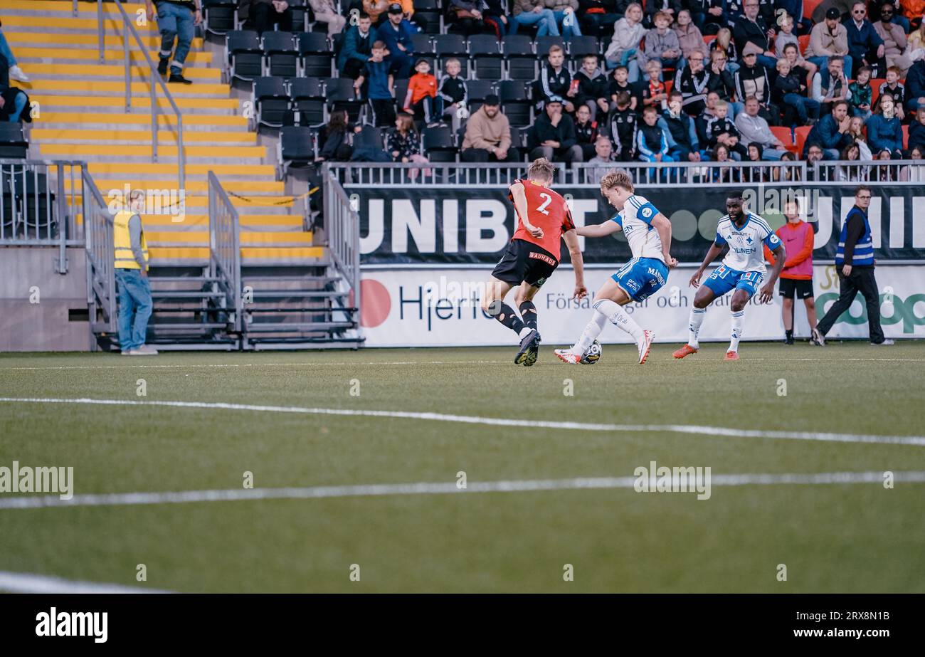 Stockholm, Sweden, 09 23 2023, Allsvenskan, Neither team won, 2-2 draw ...