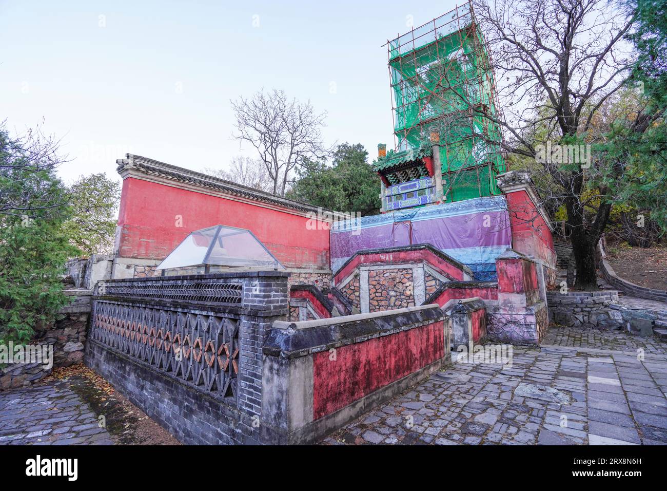 Beijing China, November 12, 2022: Summer Palace Duobao Coloured Glass ...