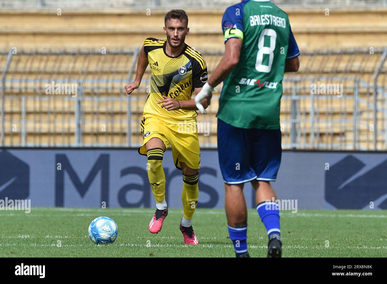Piacenza, Italy. 23rd Sep, 2023. Simone Canestrelli (Pisa) during ...