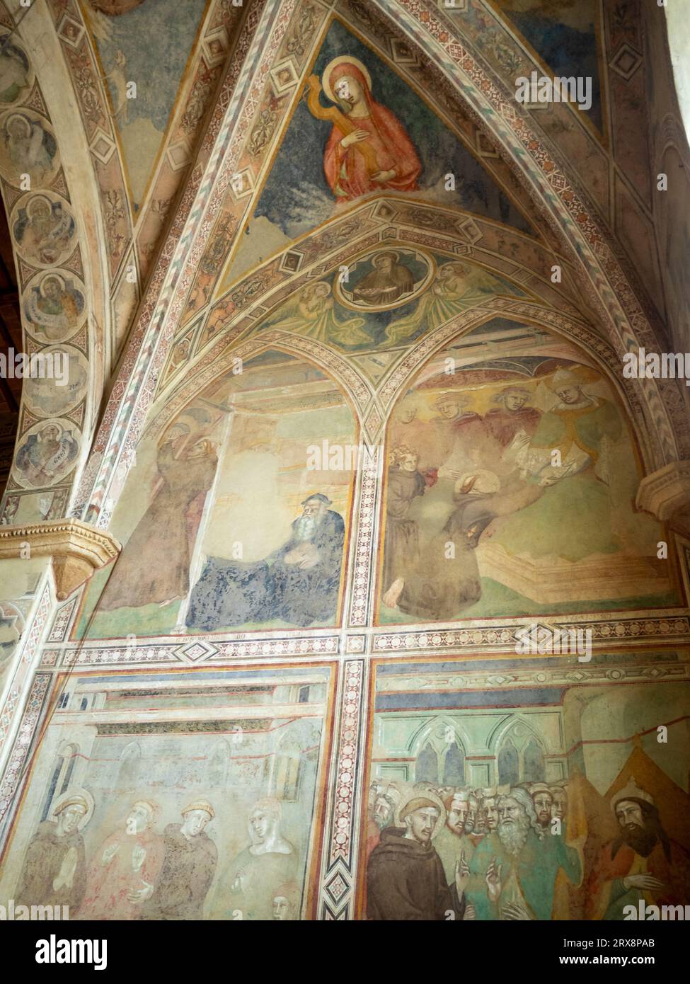 Gothic fresco hi-res stock photography and images - Alamy