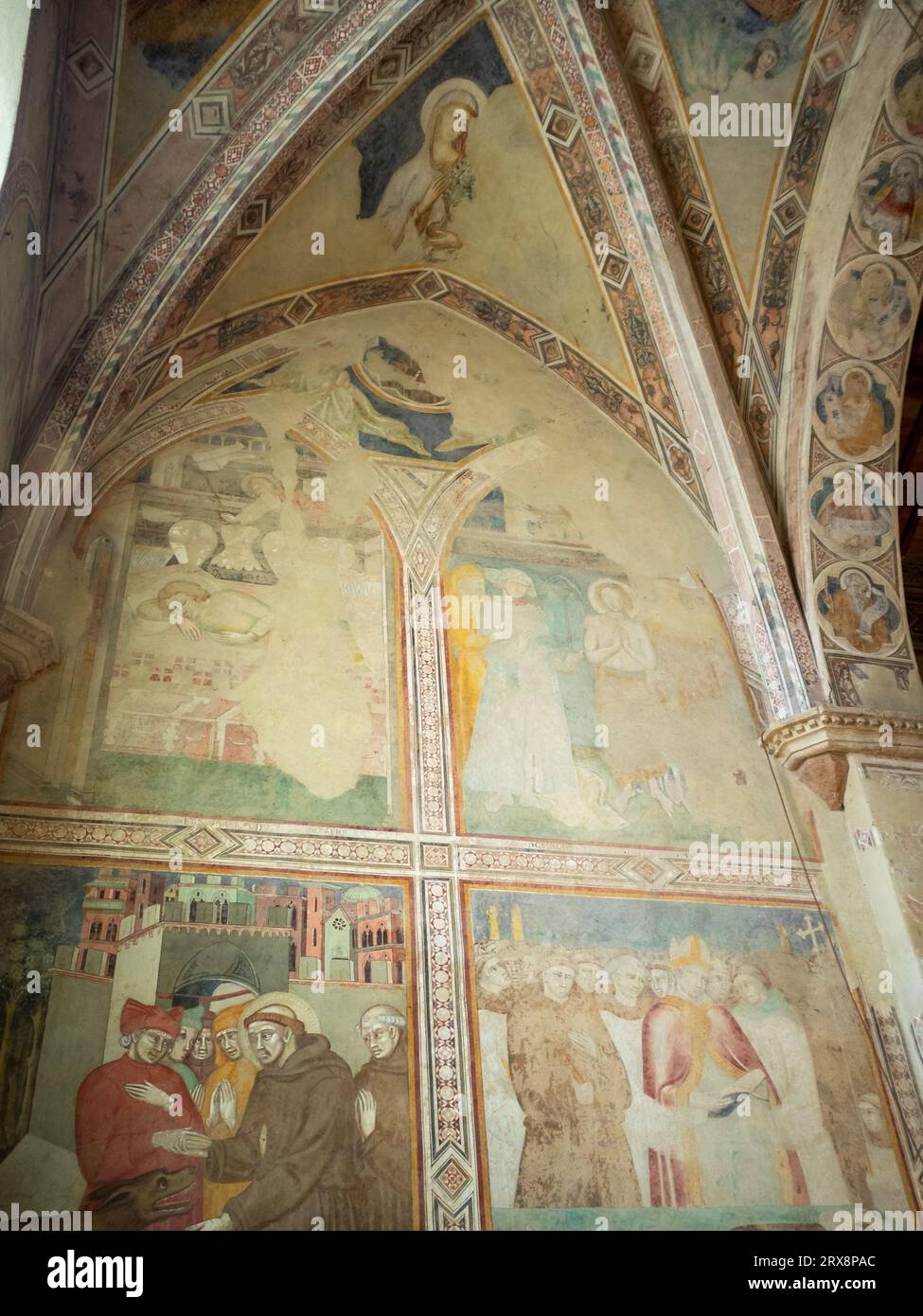 Gothic fresco art hi-res stock photography and images - Alamy