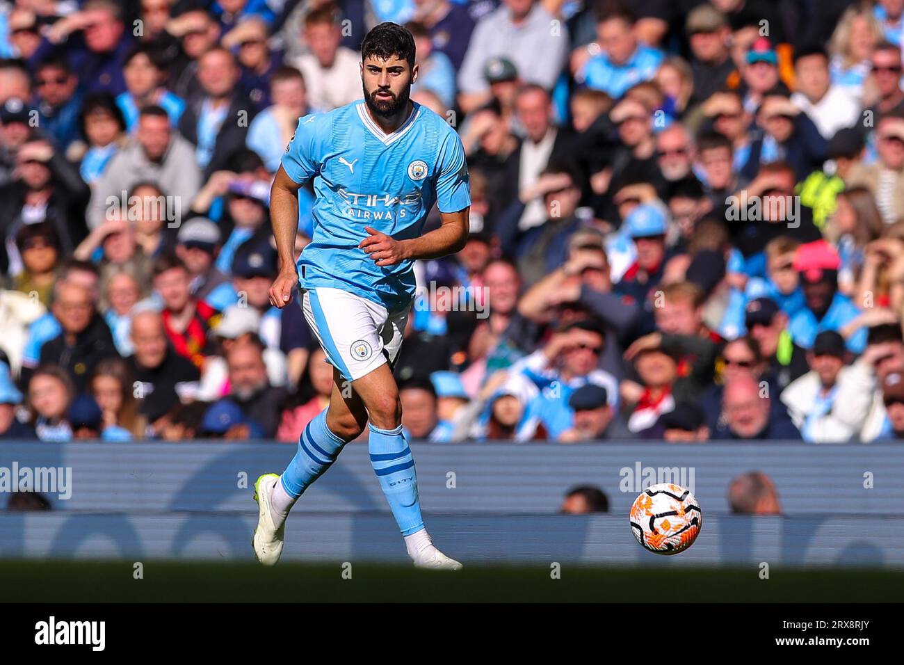 Josko Gvardiol of Manchester City during the Premier League match ...