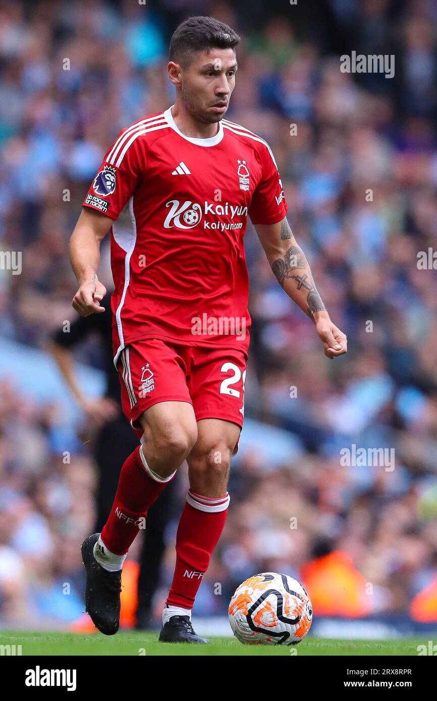 Gonzalo Montiel of Nottingham Forest during the Premier League match ...