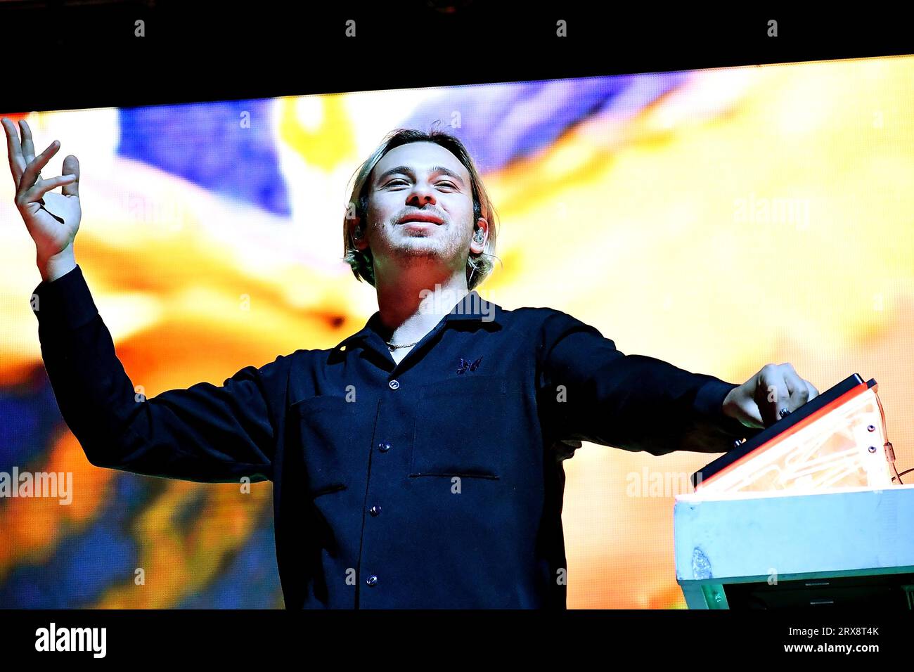 Las Vegas, USA. 22nd Sep, 2023. Flume aka Harley Streten performs ...