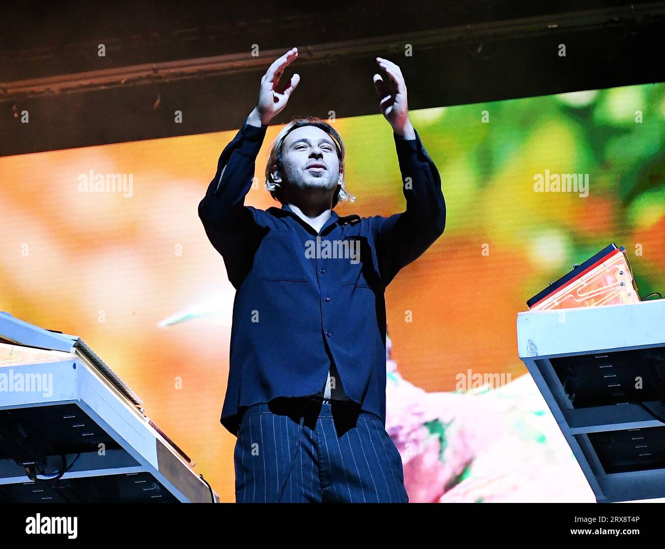 Las Vegas, USA. 22nd Sep, 2023. Flume aka Harley Streten performs ...