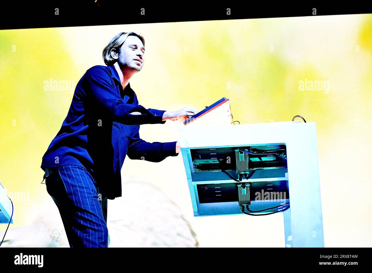 Las Vegas, USA. 22nd Sep, 2023. Flume aka Harley Streten performs ...