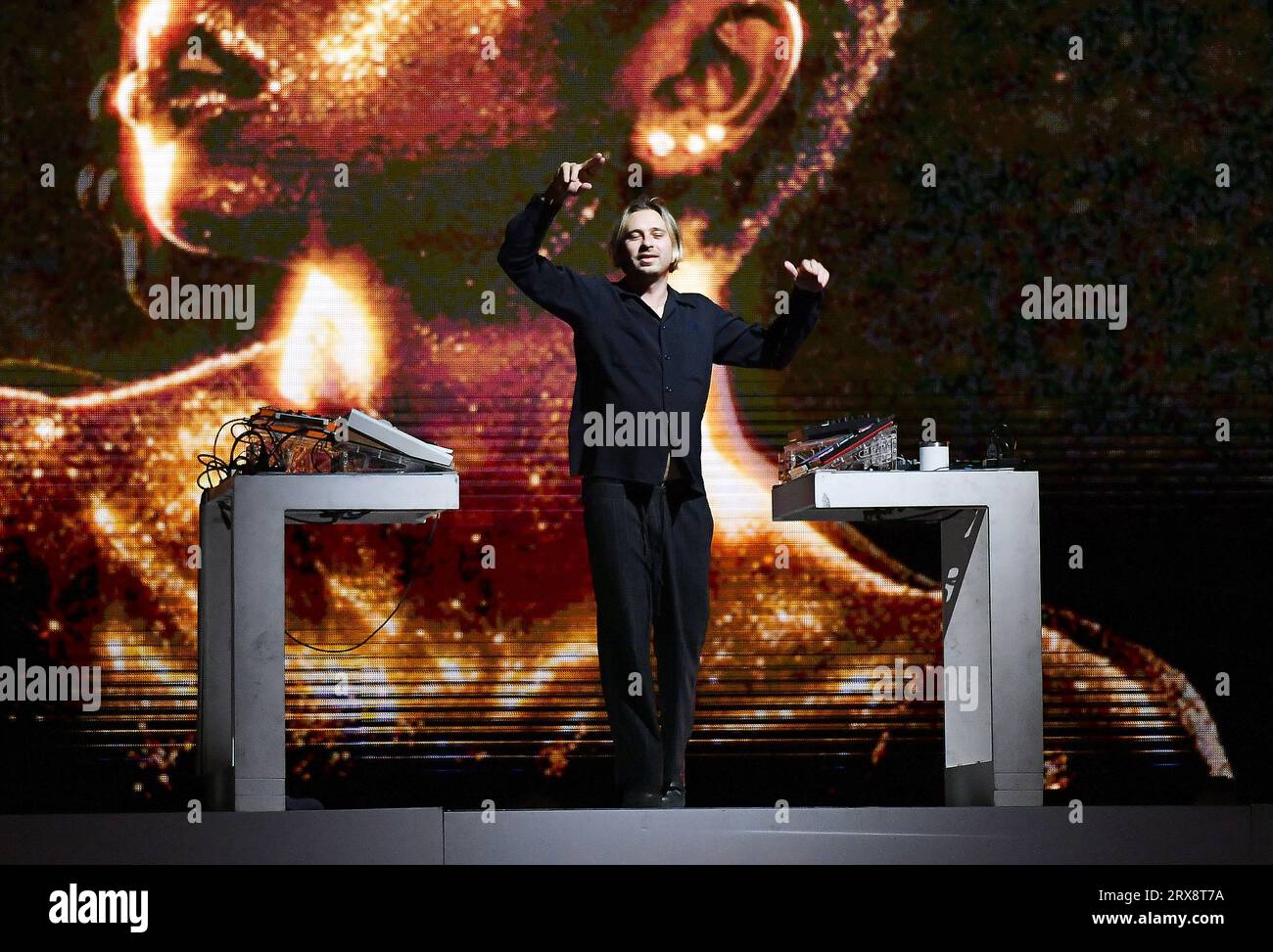 Las Vegas, USA. 22nd Sep, 2023. Flume aka Harley Streten performs ...