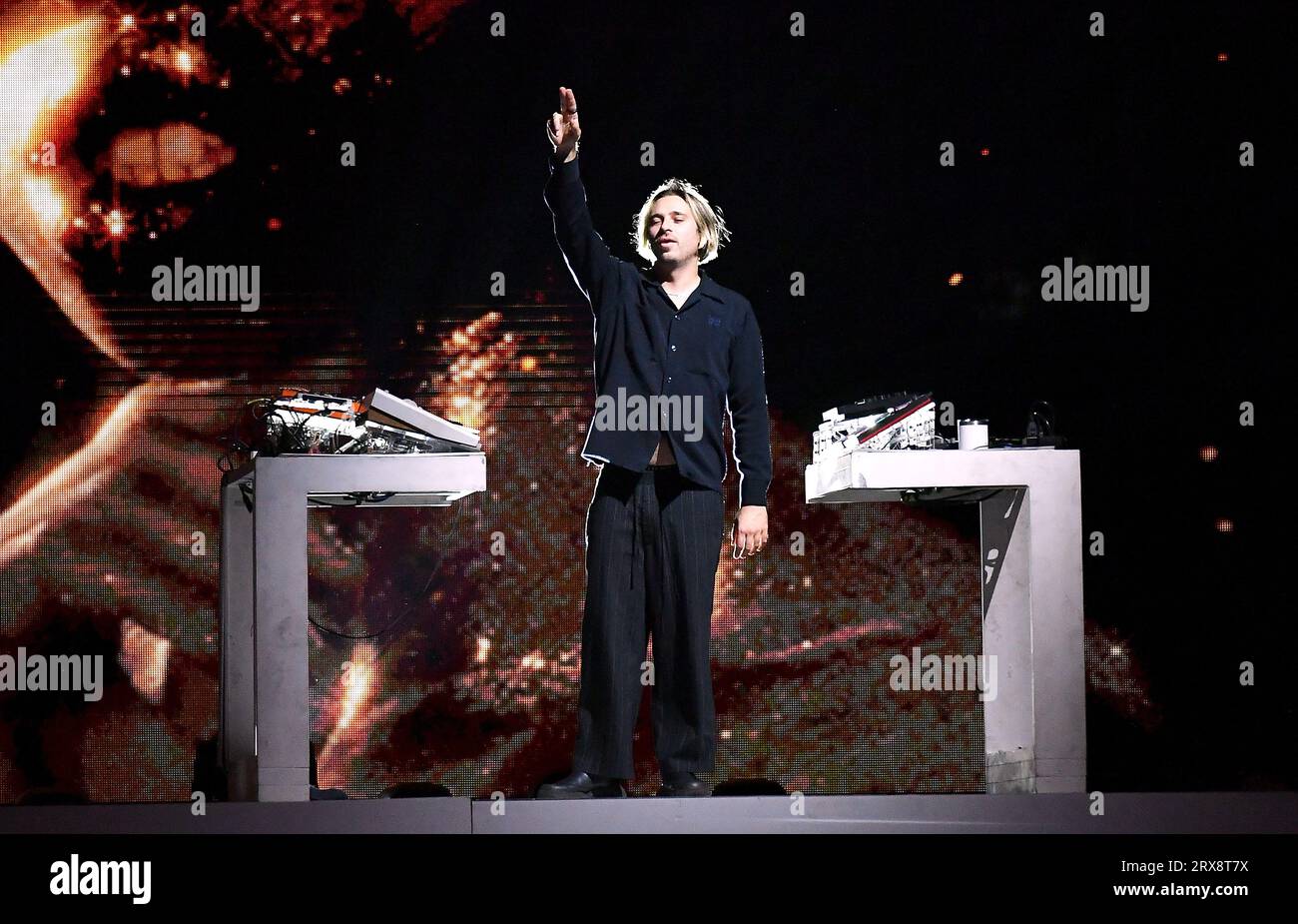 Las Vegas, USA. 22nd Sep, 2023. Flume aka Harley Streten performs ...