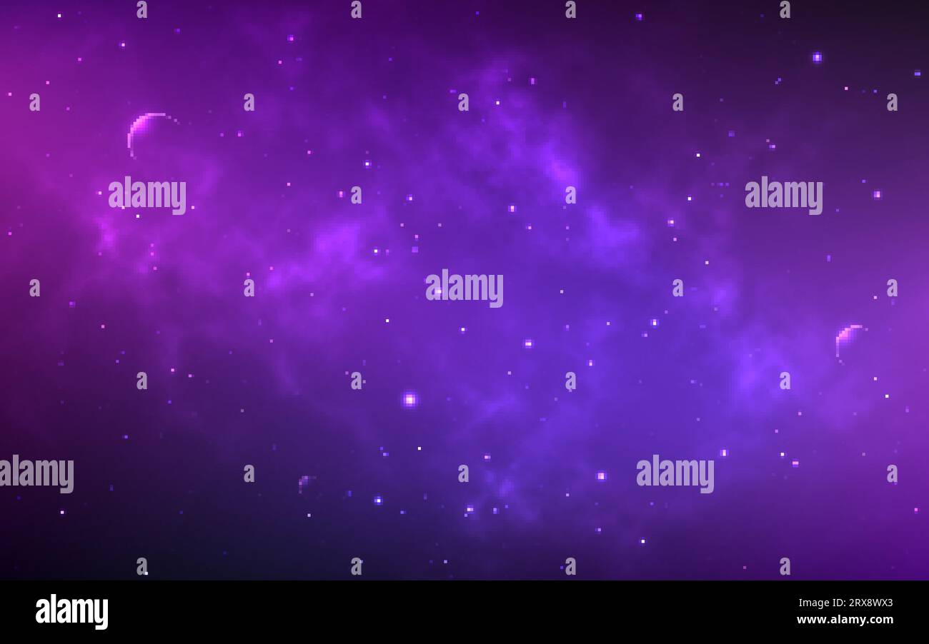 Cosmos planets. Realistic starry nebula. Beautiful stardust effect ...