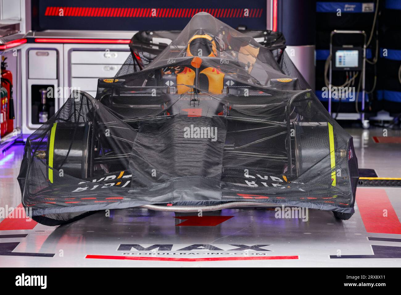Suzuka, Japon. 24th Sep, 2023. Red Bull Racing RB19, covered during the ...