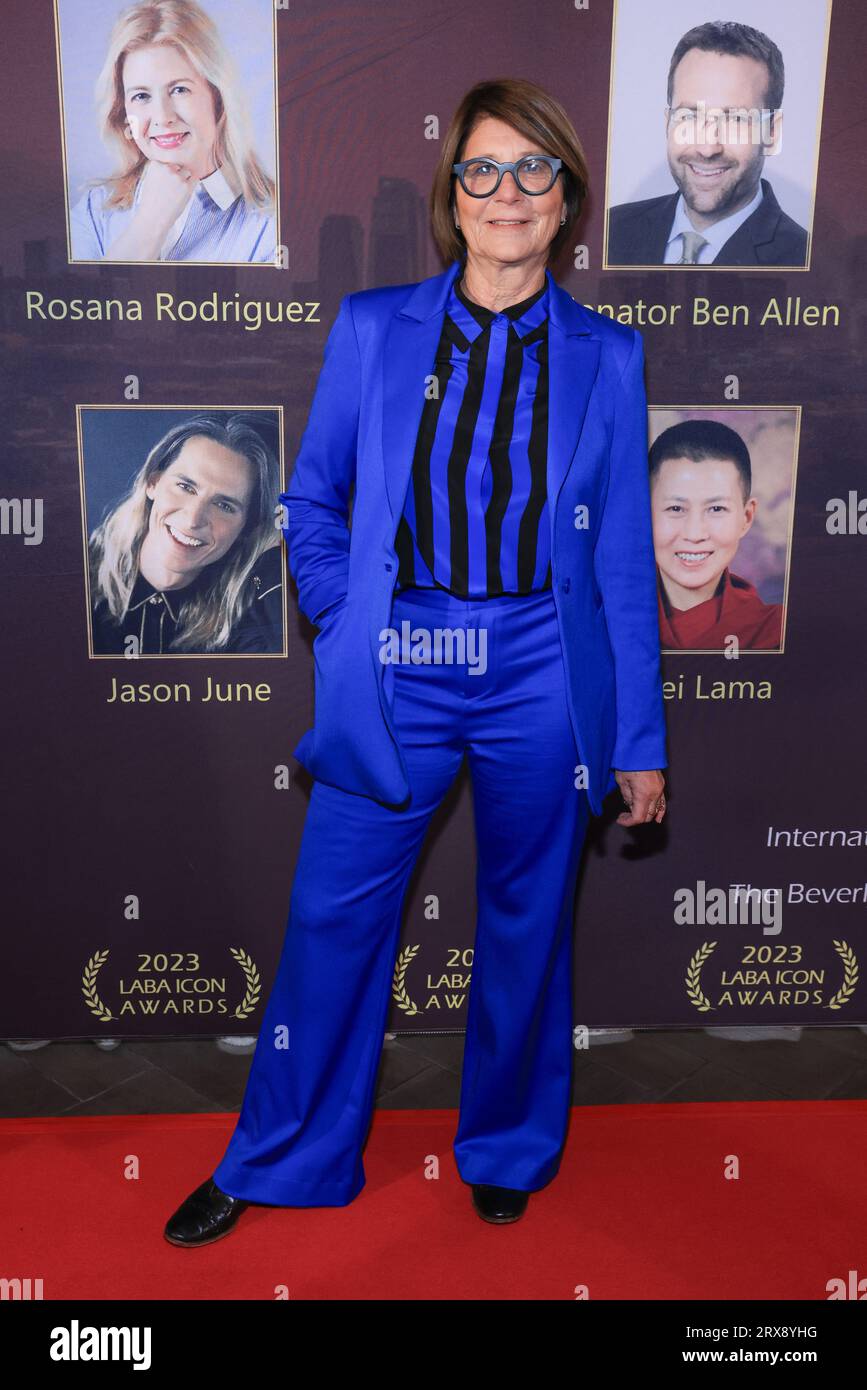 Los Angeles, California, USA. 22nd September, 2023. Artist Lisa Schulte ...