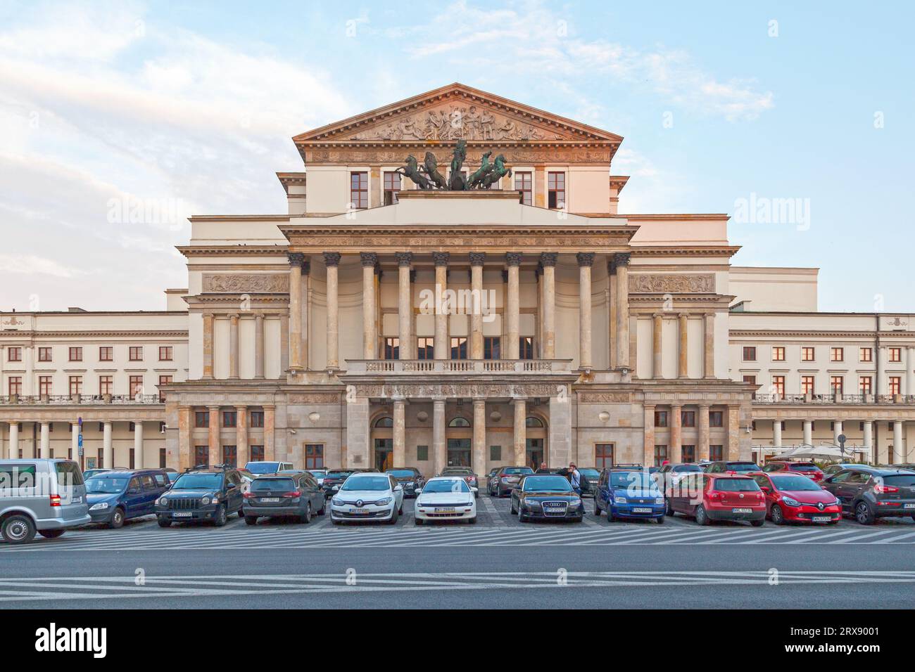 Warsaw, Poland - June 08 2019: The Grand Theatre (Polish: Teatr Wielki ...
