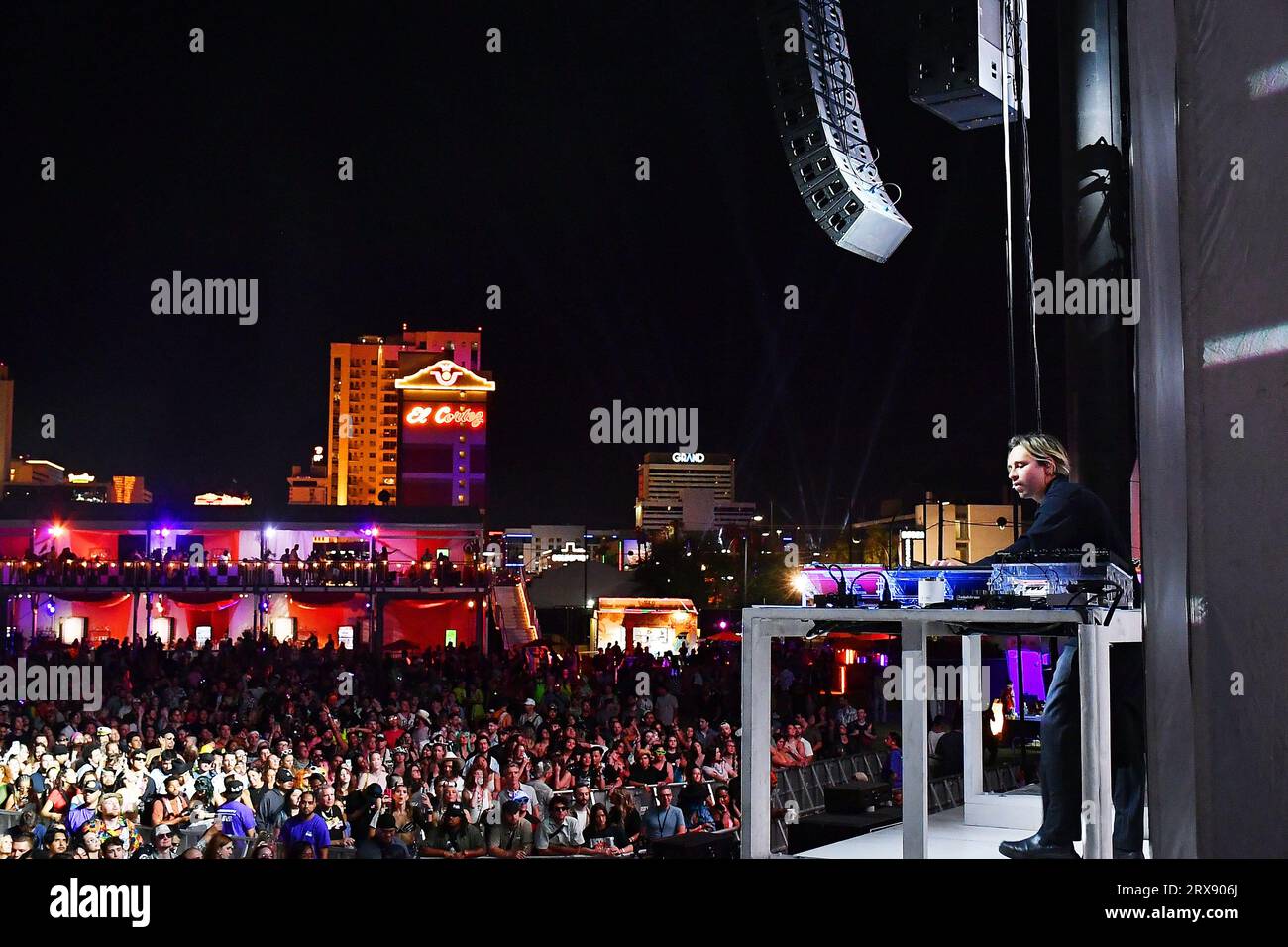 Las Vegas, USA. 22nd Sep, 2023. Flume aka Harley Streten performs ...