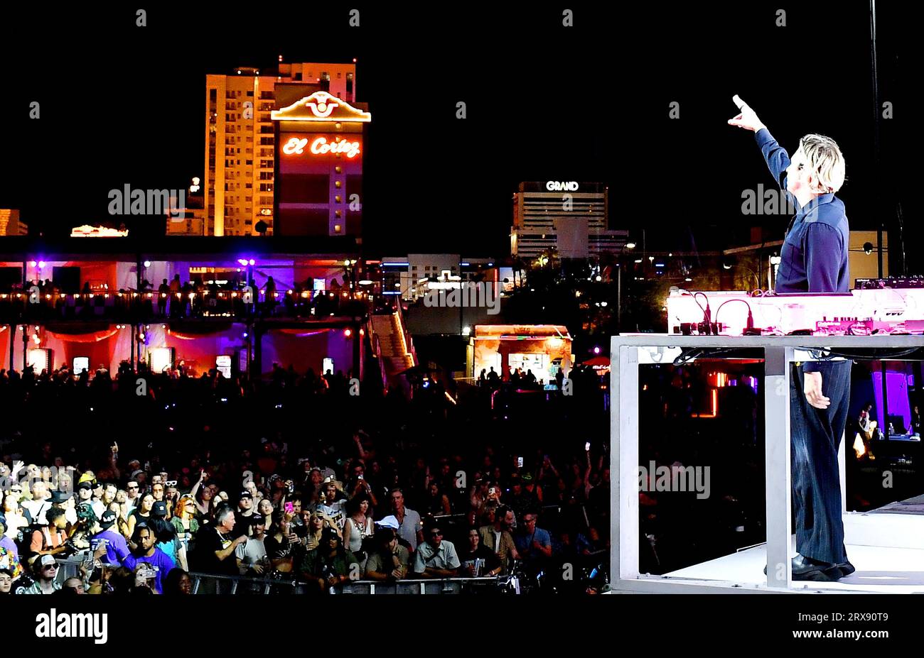Las Vegas, USA. 22nd Sep, 2023. Flume aka Harley Streten performs ...
