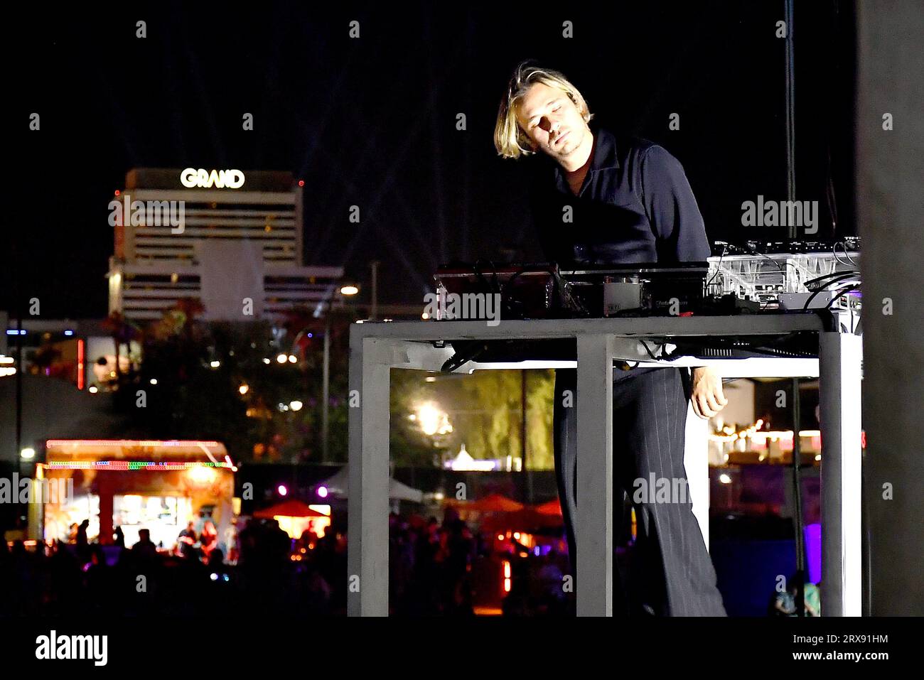 Las Vegas, USA. 22nd Sep, 2023. Flume aka Harley Streten performs ...