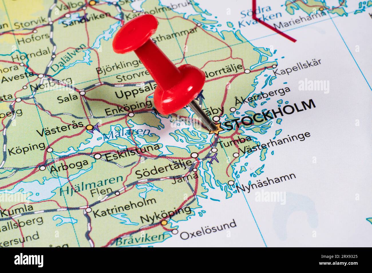 Map of stockholm hi-res stock photography and images - Alamy