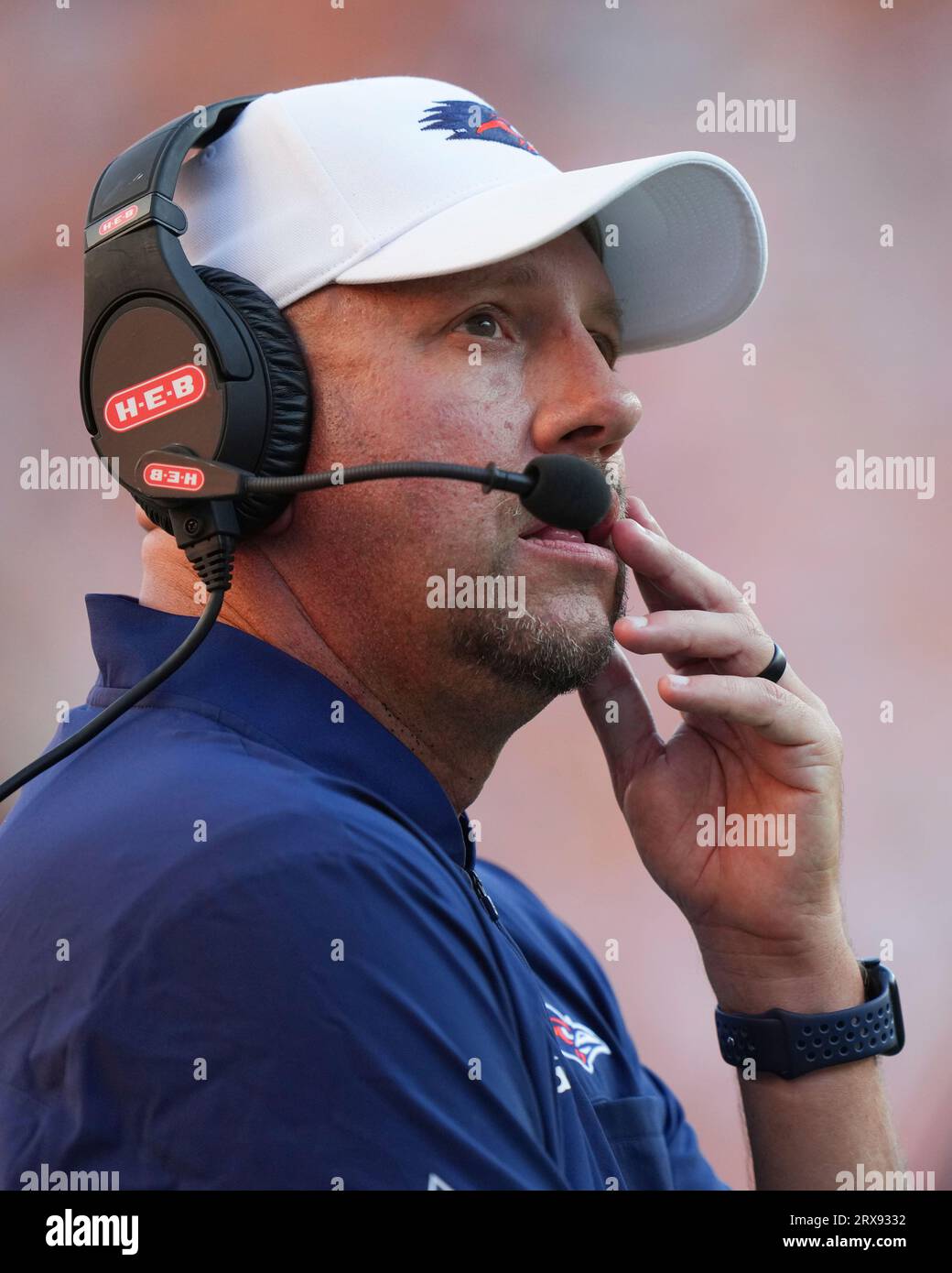 September 23, 2023: head coach Jeff Traylor of the UTSA Roadrunners ...