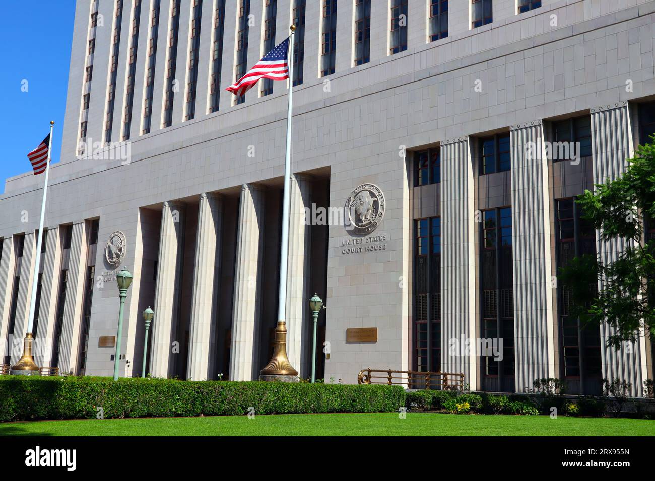 Los Angeles, California: United States Court House in Downtown Los ...