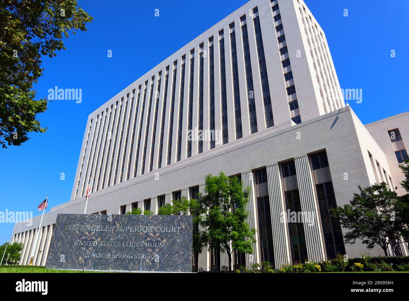 Los Angeles, California: United States Court House in Downtown Los ...