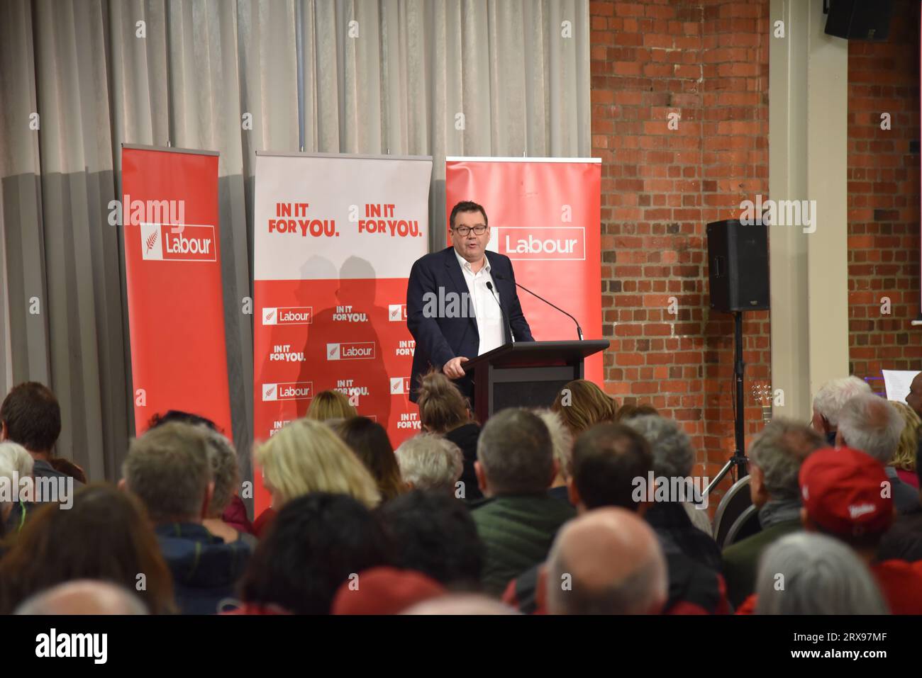 New Zealand. 24th Sep, 2023. Finance Minister and Labour spokesman ...