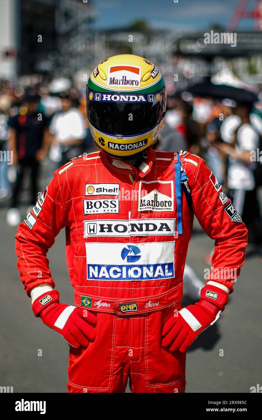 Suzuka, Japon. 24th Sep, 2023. Japanese spectators, fans dressed as ...
