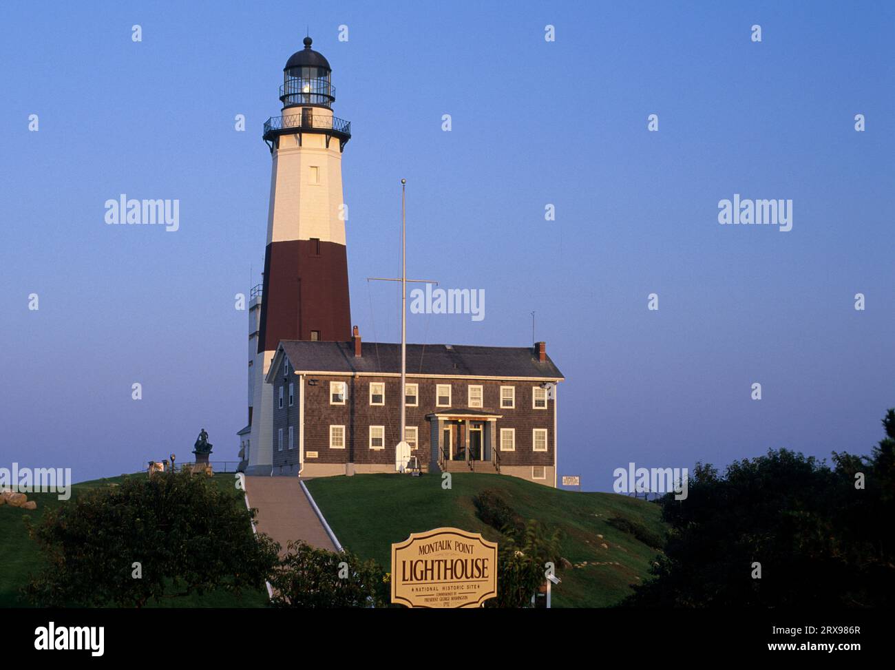 Montauk Point Lighthouse, Montauk Point State Park, New York Stock ...