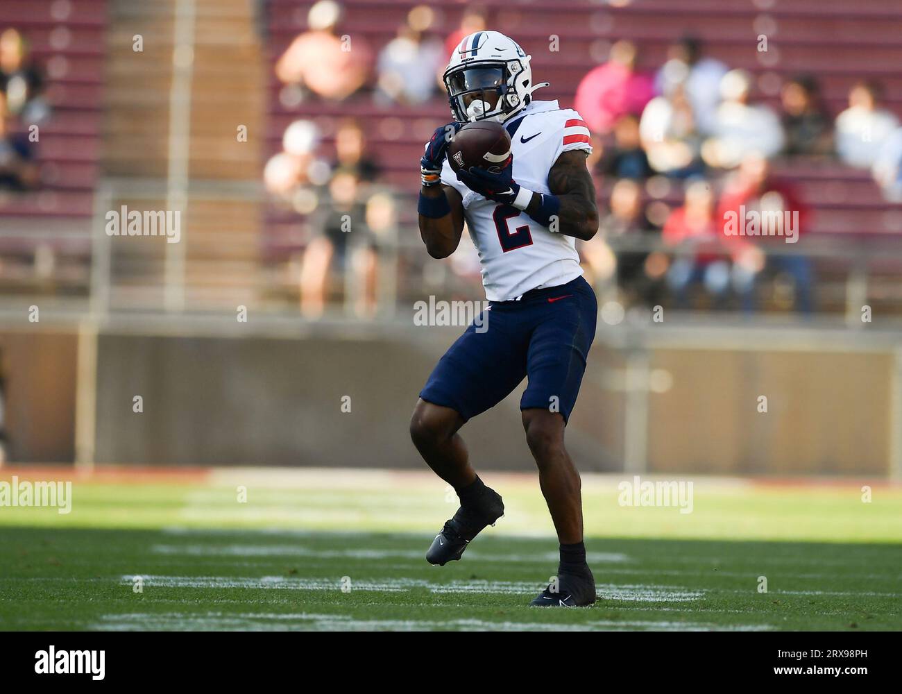 PALO ALTO, CA - SEPTEMBER 23: Arizona Wildcats wide receiver Jacob ...