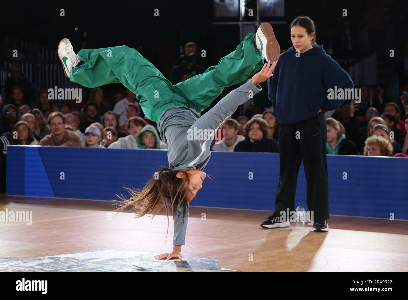 Leuven, Belgium. 23rd Sep, 2023. Logan Edra of the United States ...
