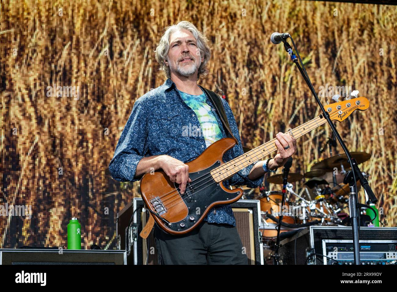 Keith Moseley of The String Cheese Incident performs during Farm Aid on ...