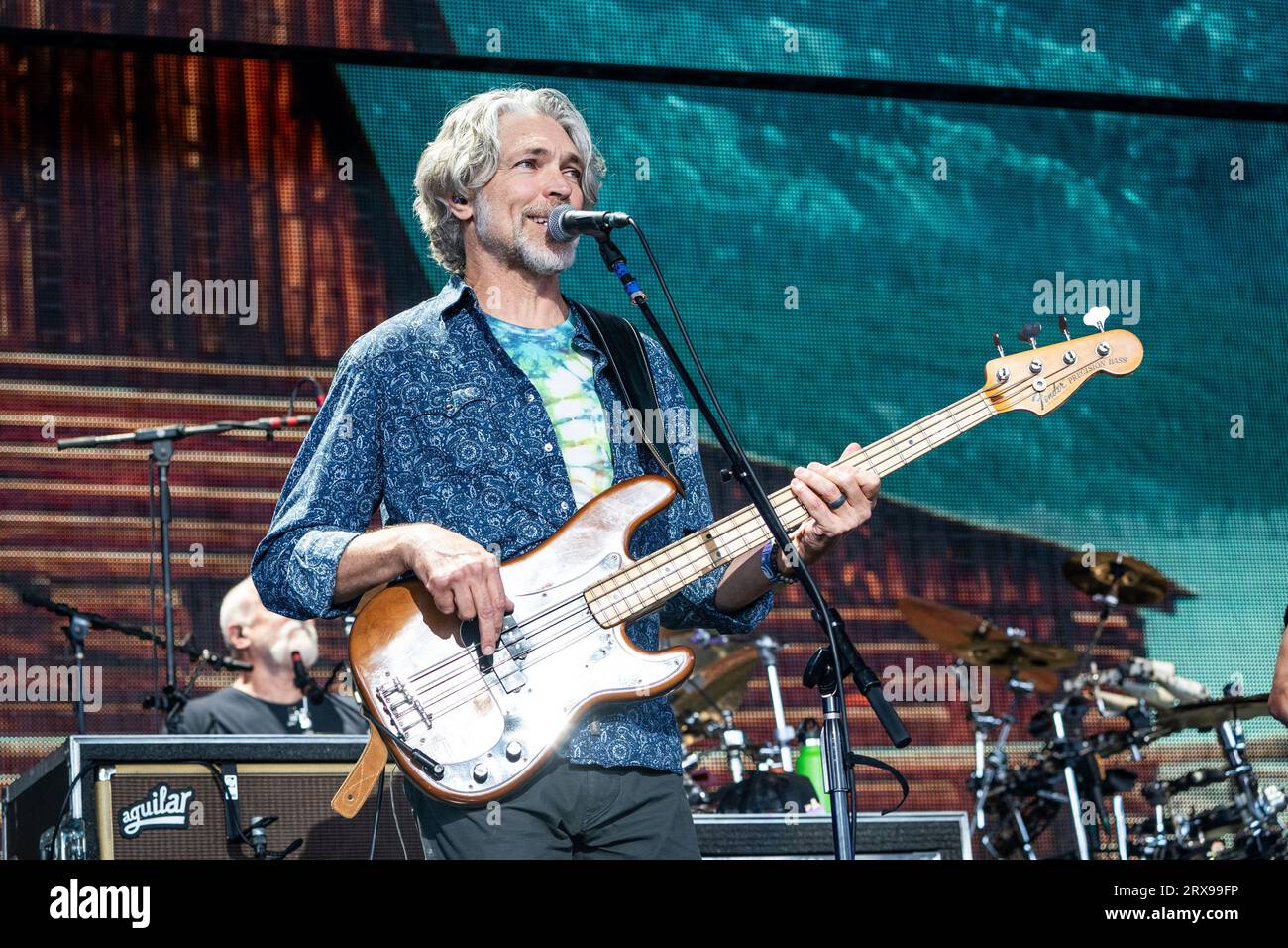 Keith Moseley of The String Cheese Incident performs during Farm Aid on ...