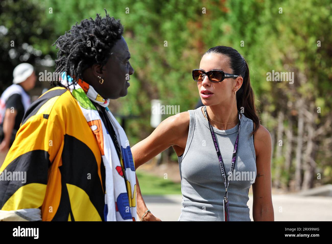 Suzuka, Japan. 24th Sep, 2023. Melissa Jimenez (ESP) DAZN TV Presenter ...