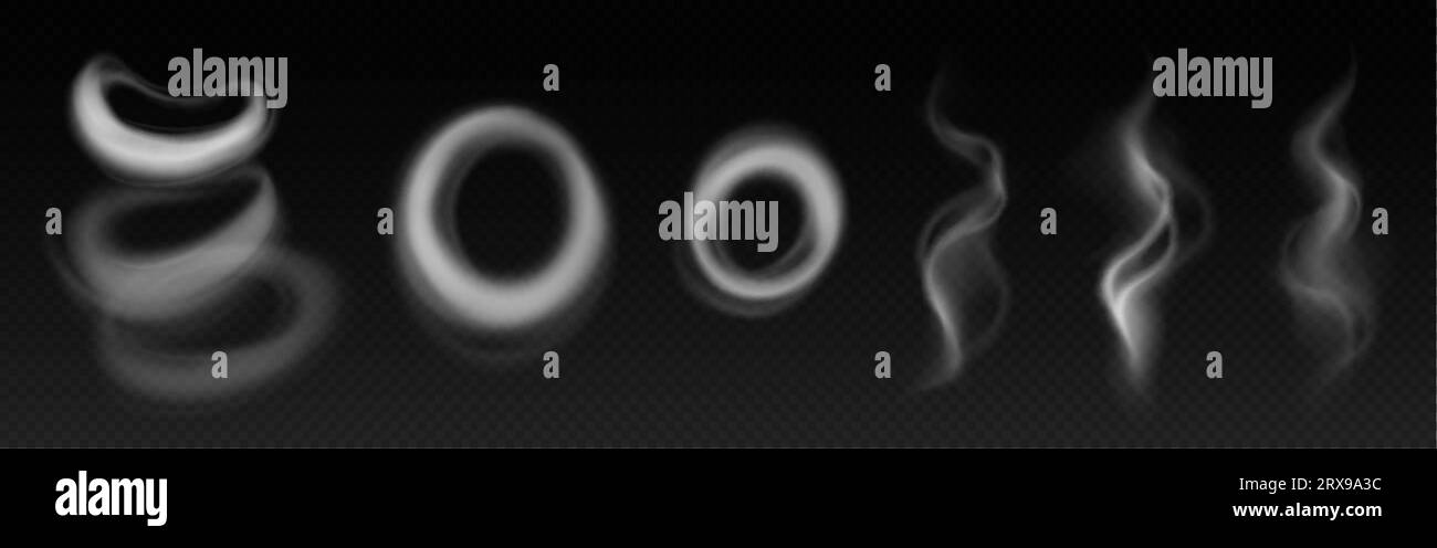 Vapour ring art Stock Vector Images - Alamy