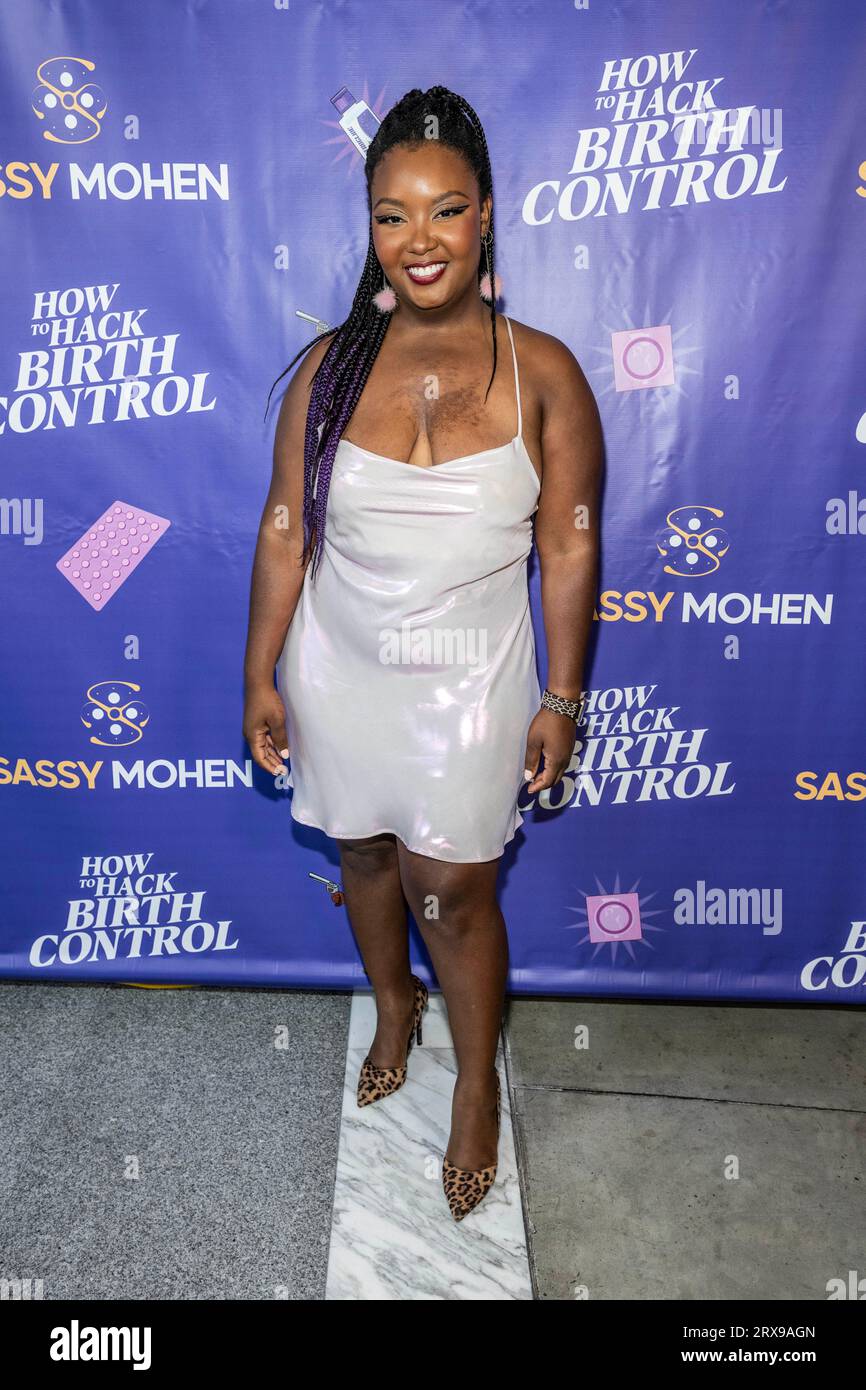 Los Angeles, USA. 23rd Sep, 2023. Actress Aisha Renee Holden attends A ...