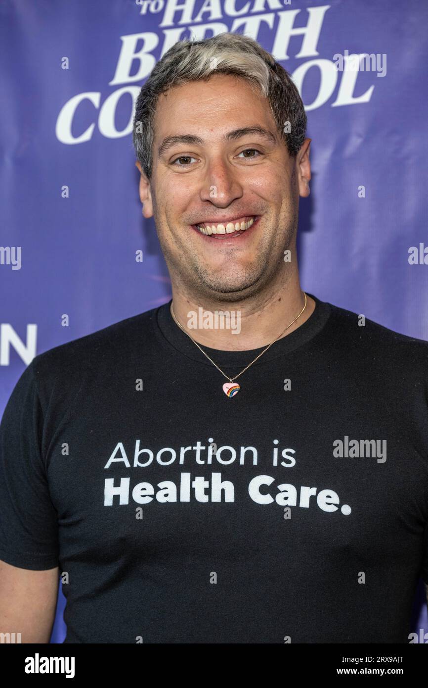 Los Angeles, USA. 23rd Sep, 2023. City of West Hollywood Mayor Pro Tempore John Erickson attends ...