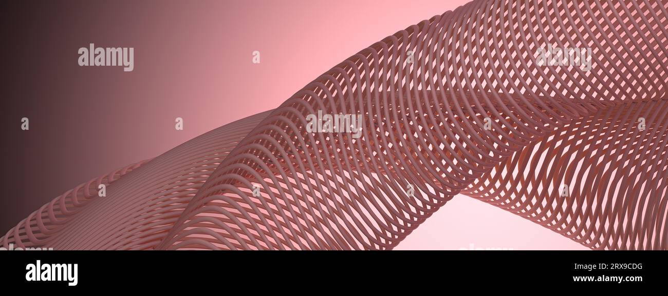 Delicate lines of folding human skin texture Pink elegant and modern 3D ...