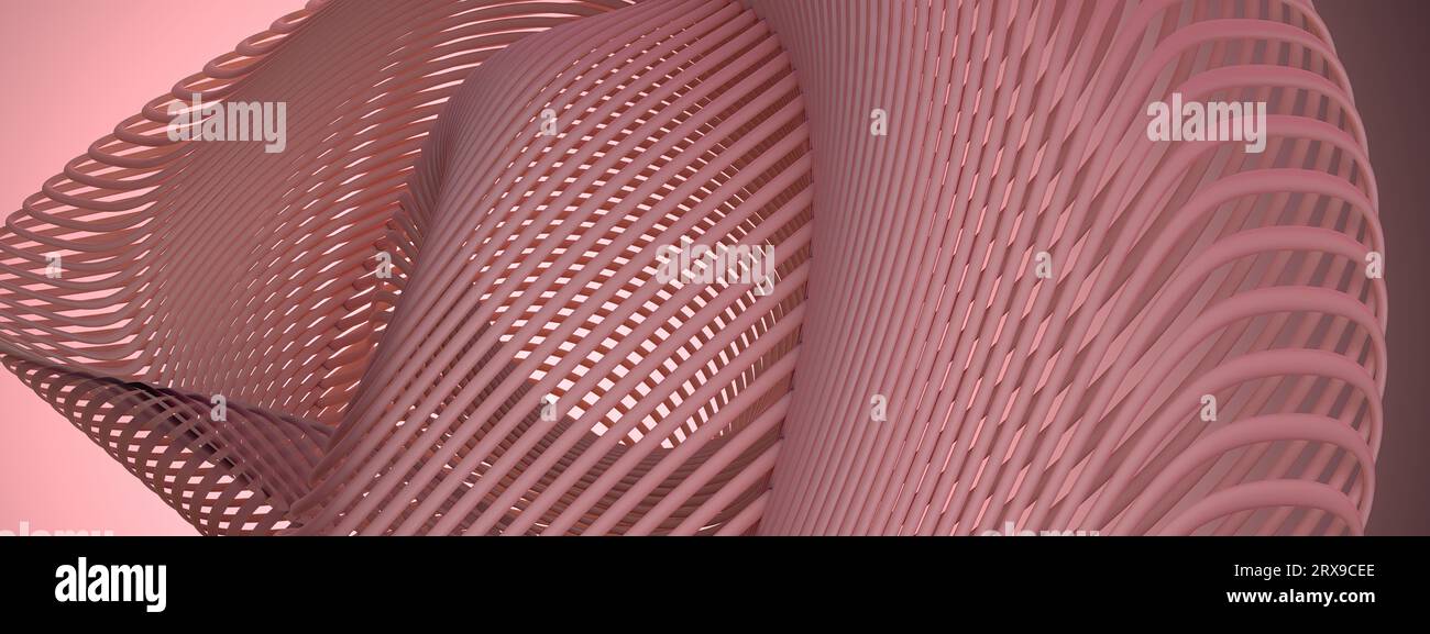 Human skin texture network structure pink elegant and modern 3D ...