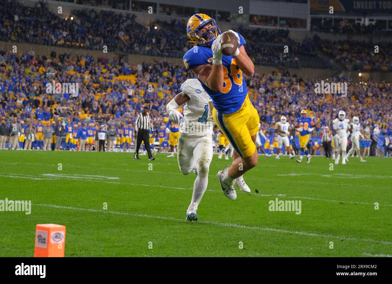 SEPT 23, 2023: Gavin Bartholomew #86 during the Pitts Panthers vs N.C ...
