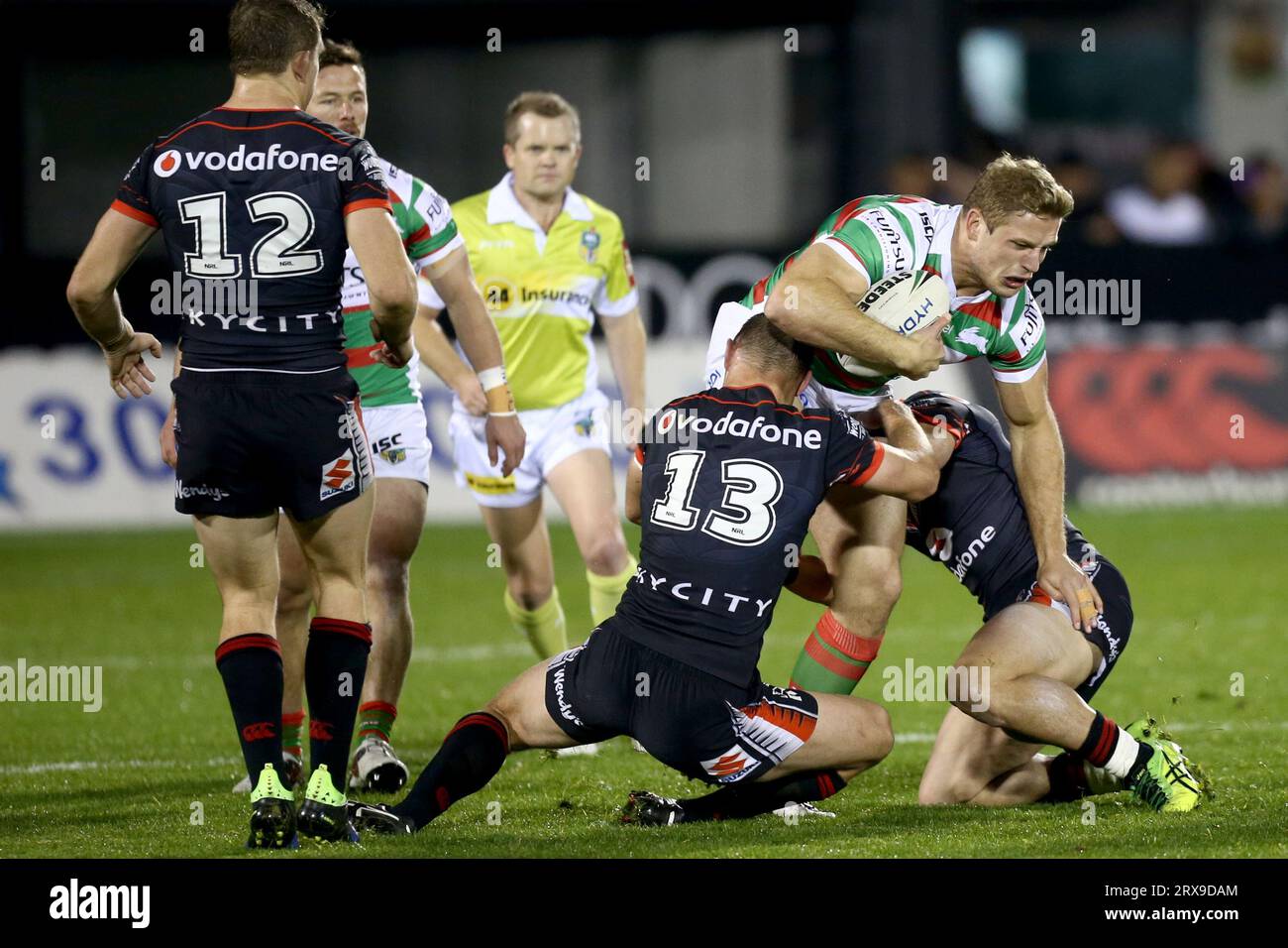 George Burgess of the Rabbitohs during the NRL match between the New ...