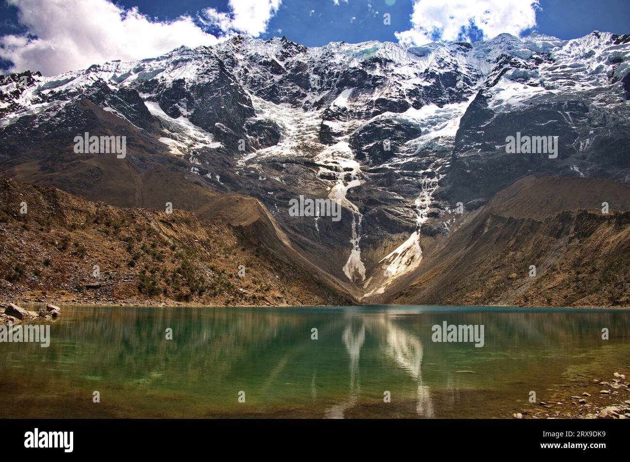 Scenic view of Humantay lake in Peru Stock Photo - Alamy
