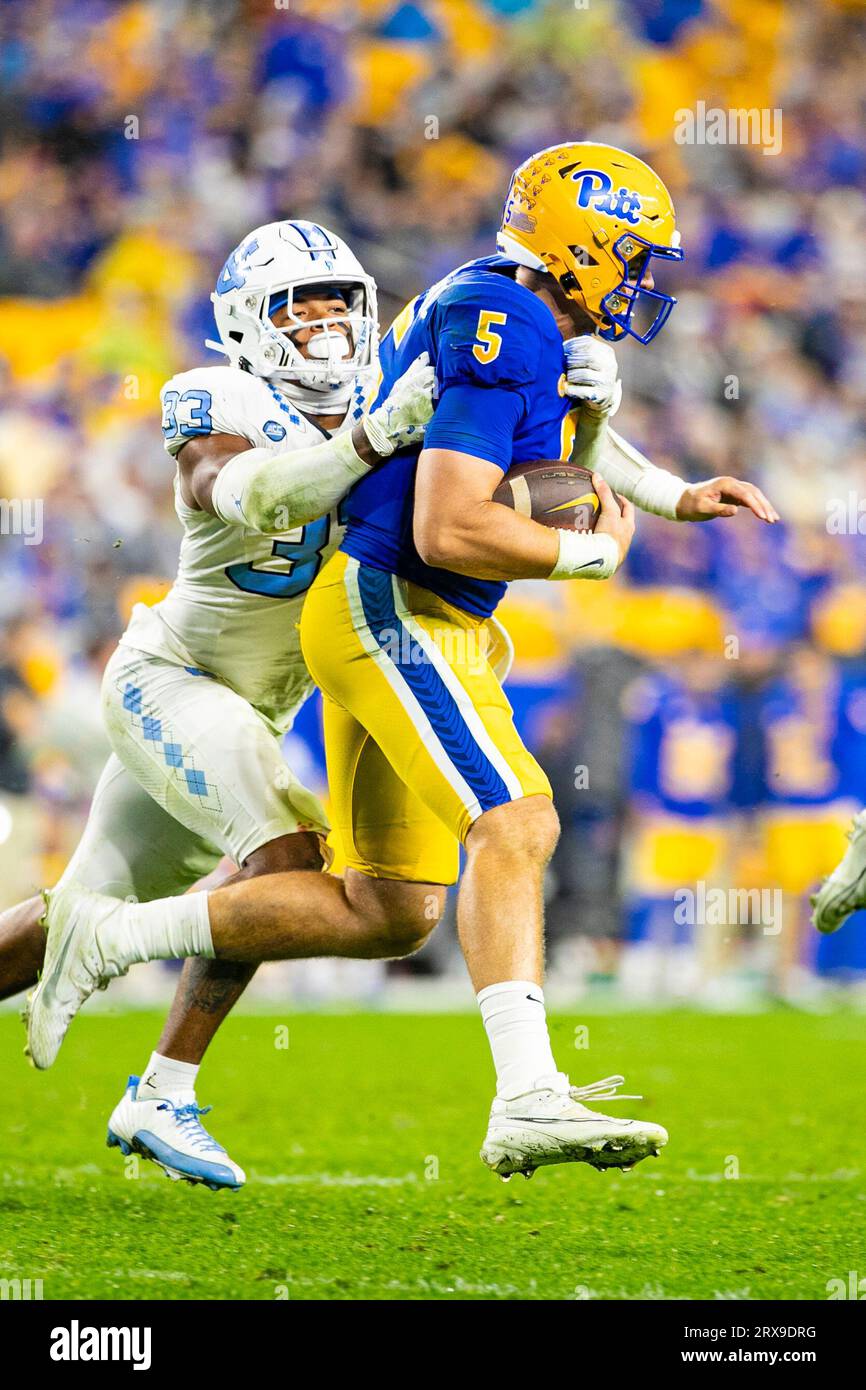 PITTSBURGH, PA - SEPTEMBER 23: Pittsburgh Panthers quarterback Phil ...