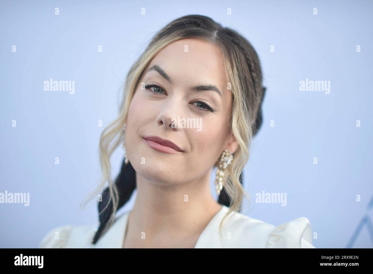 Annika Noelle arrives at the Project Angel Food Angel Awards on ...