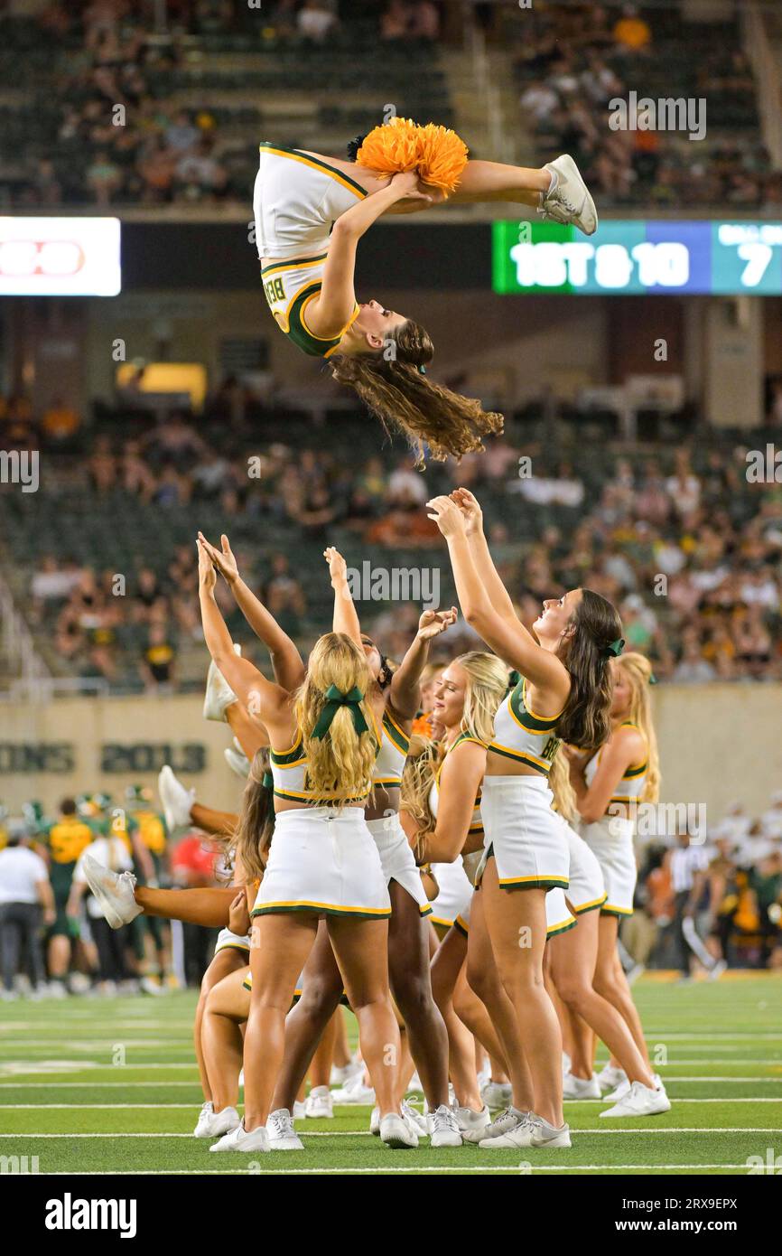 September 23 2023: Baylor Bears cheerleaders during the 2nd half of the ...