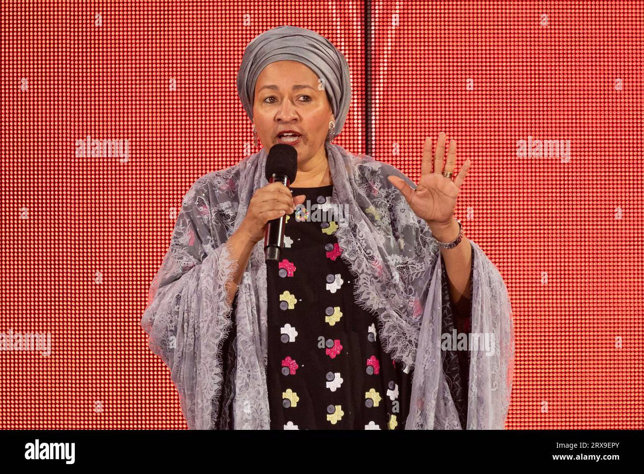 Amina J. Mohammed, deputy secretary-general of the United Nations ...